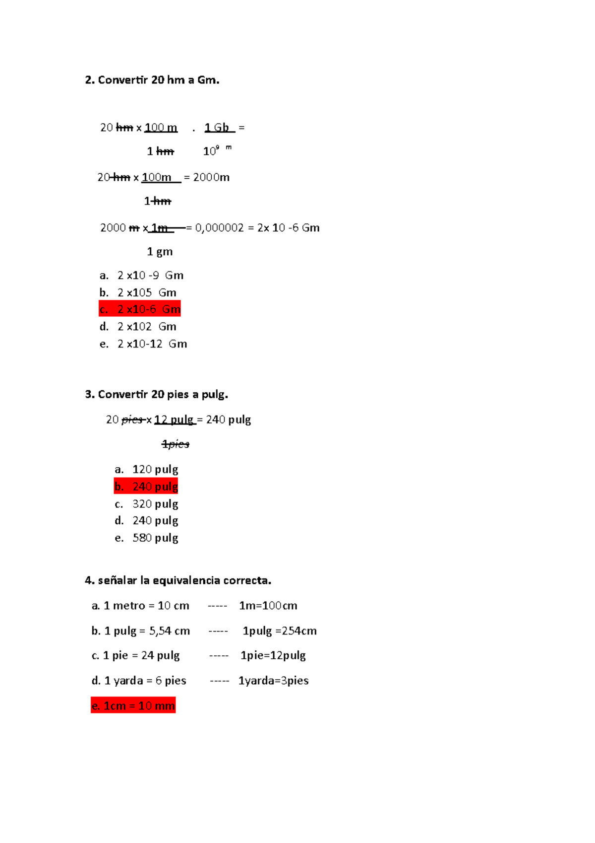 Grupo 1 la 3 quimica - libro de autoestudio - Convertir 20 hm a Gm. 20 ...