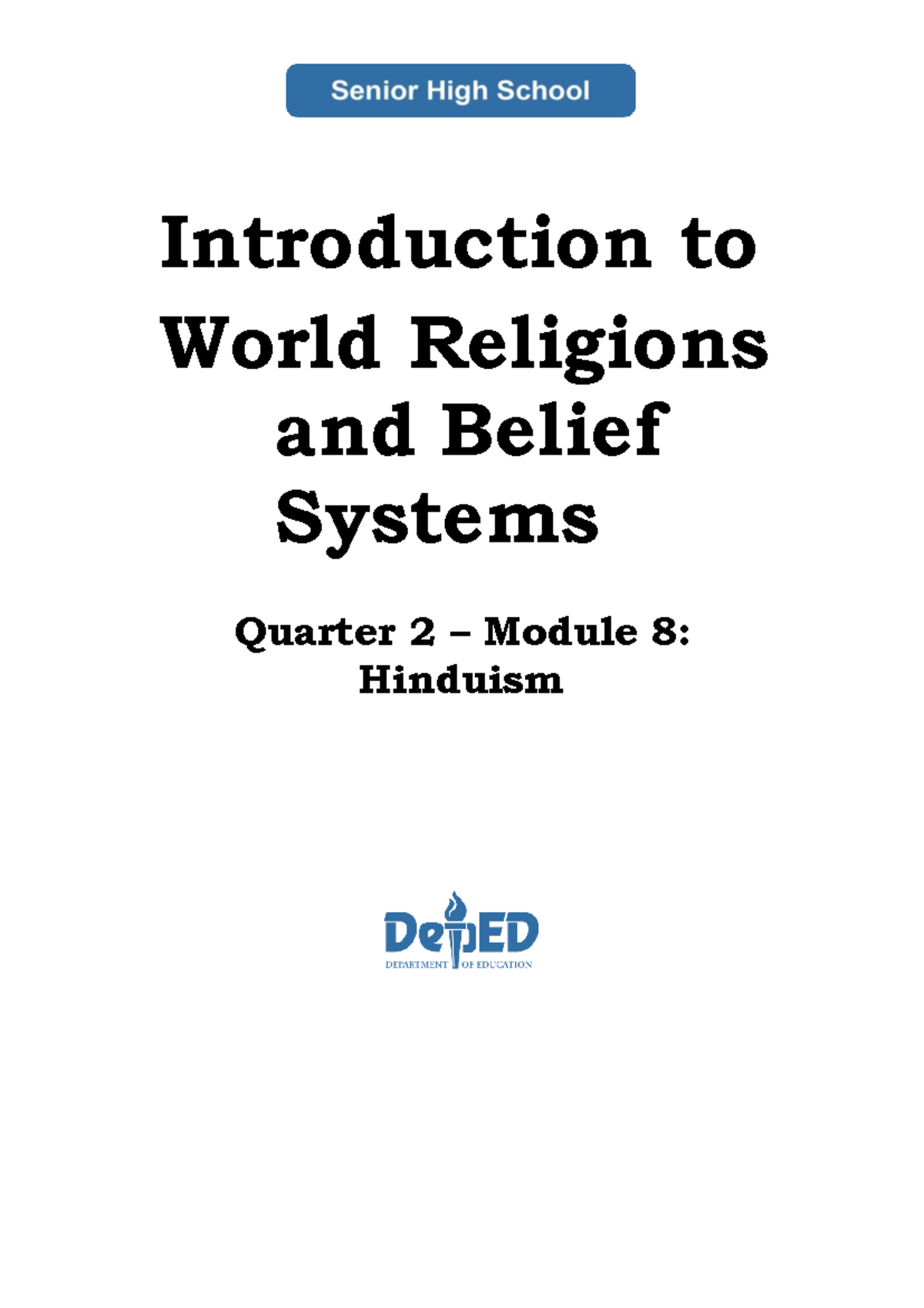 Students-Copy Intro-to-World-Religions-and-Belief-Systems-Hinduism Q2-1 ...