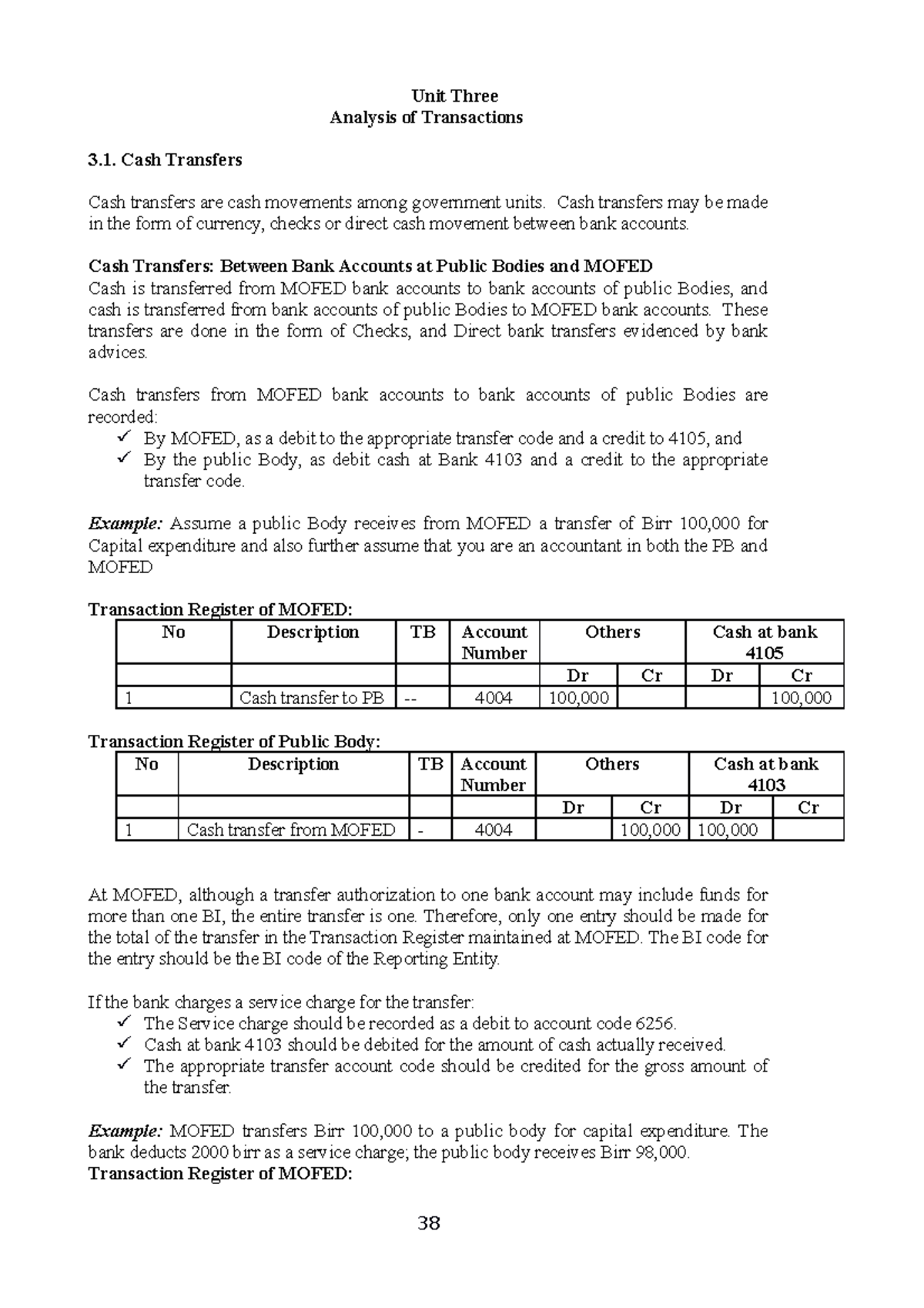 Chapter 3 - Ethiopian government accounting - Fundamentals of ...