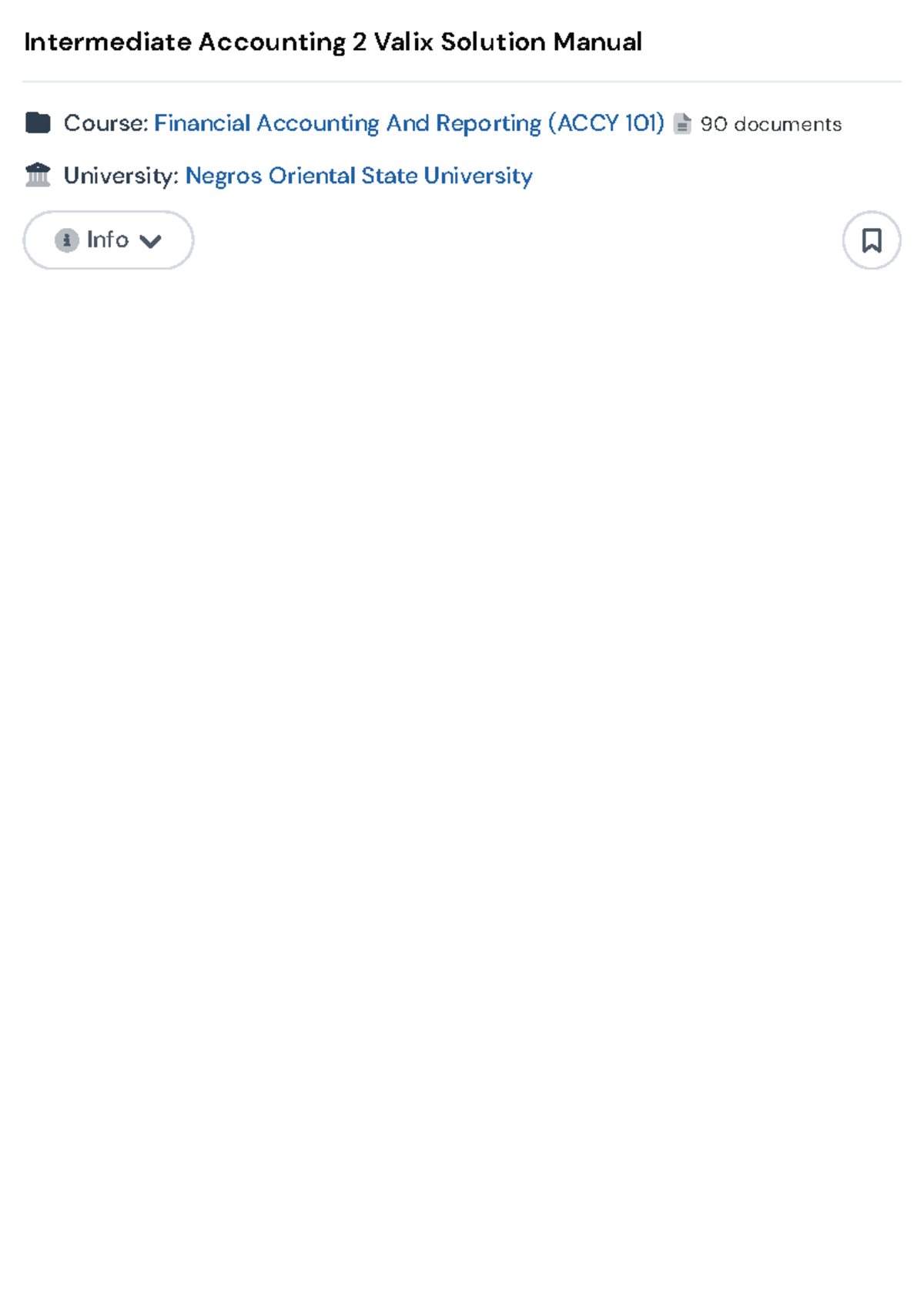 Intermidiate Accounting 2 - Valix Solution Manual - Intermediate ...
