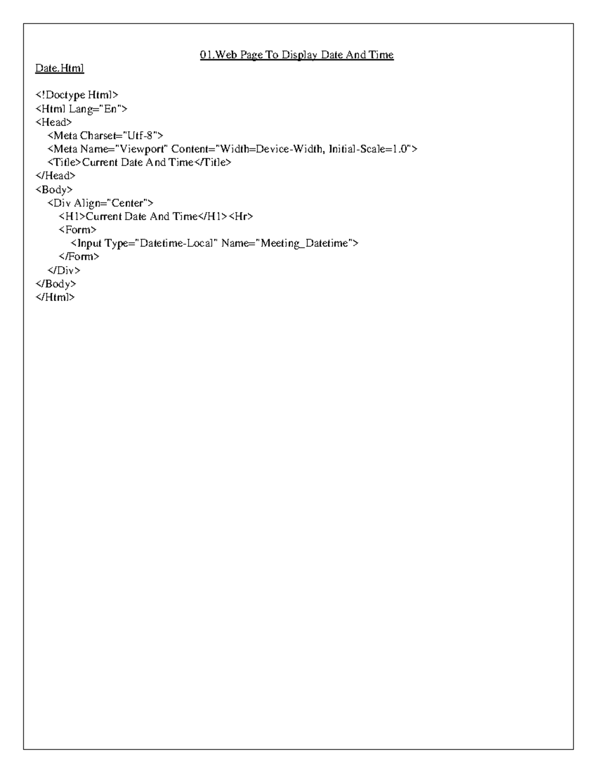 Html Final Html Program Html Program Html Program Html Program 01 4268