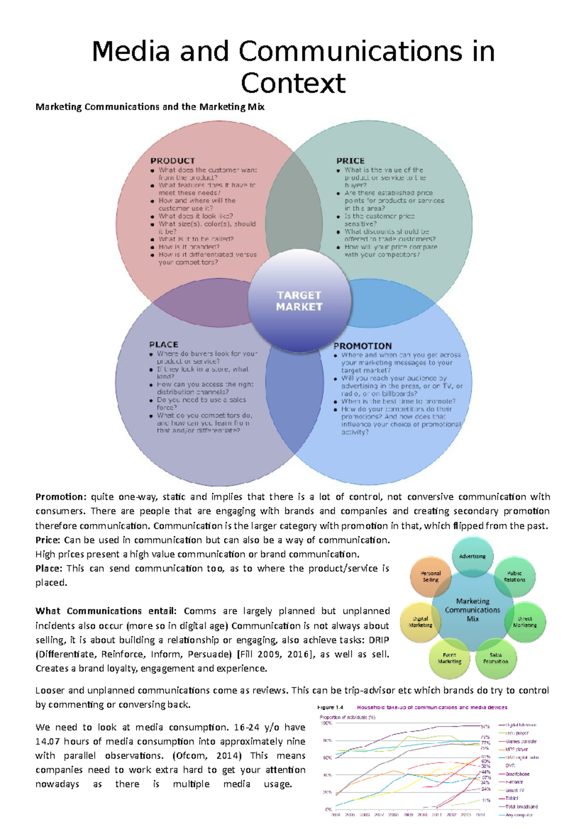 Lec 1 - Media and Communications in Context - Media and Communications ...