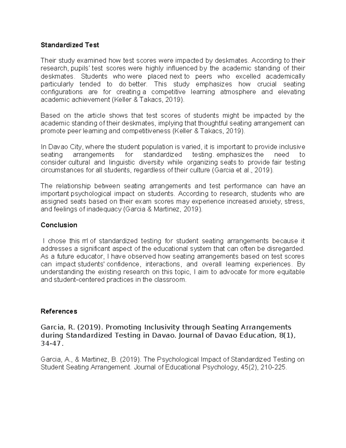 Standardized Test - Standardized Test Their study examined how test ...