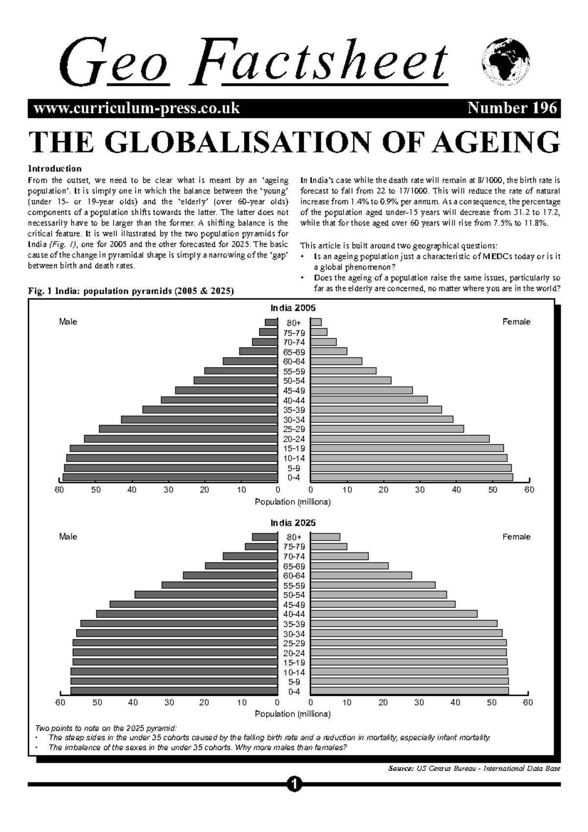 196 20Globalisation Ageing - Introduction From the outset, we need to ...