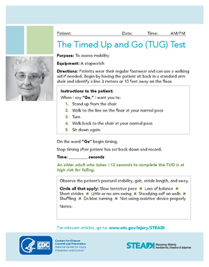 Steadi-Algorithm-2019 - ####### Centers for Disease ####### Control and ...