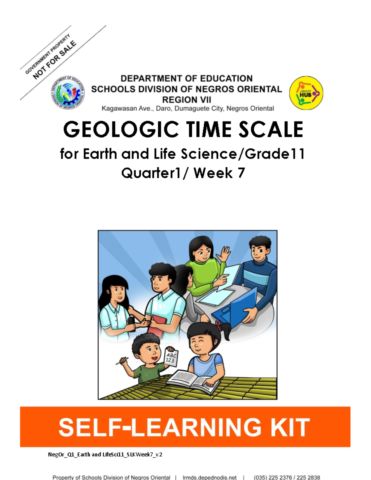 Earth and Life Science Q1 Week 722 - GEOLOGIC TIME SCALE for Earth and ...