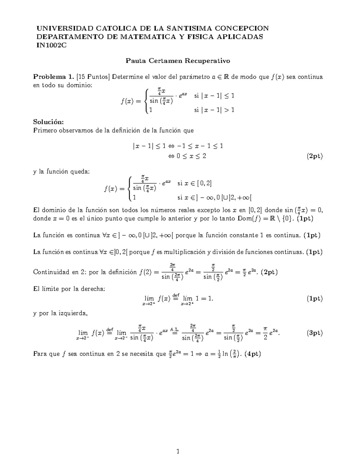 Examen 15 Mayo 2014, preguntas y respuestas - UNIVERSIDAD CATOLICA DE LA SANTISIMA - Studocu