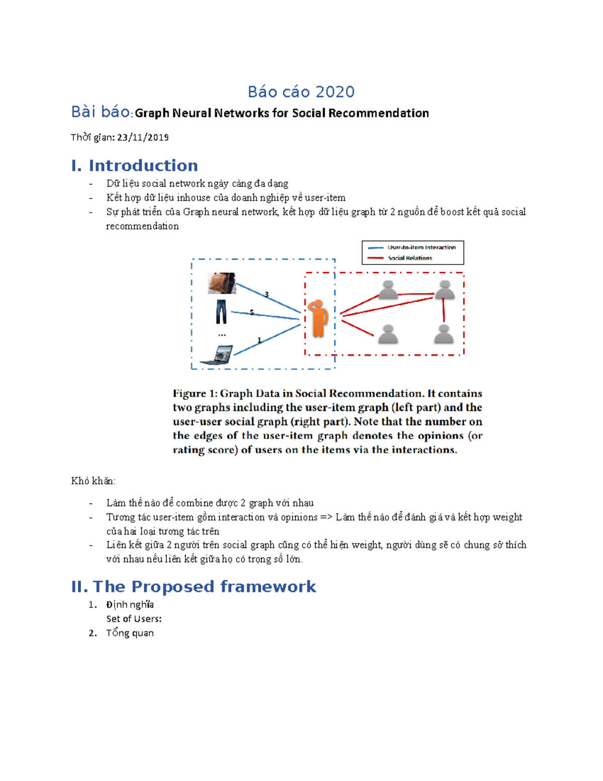 Báo cáo paper 2020 - Báo cáo 2020 Bài báo: Graph Neural Networks for ...