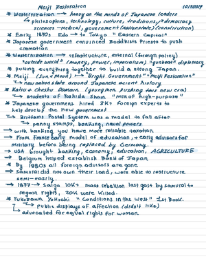 Musui's Story Notes - HIS 264 Modern Japan—Study Guide Musui's Story ...