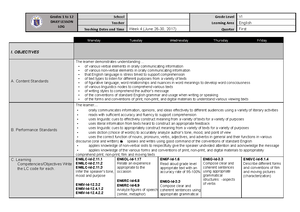 5E Detailed lesson plan - A DETAILED LESSON PLAN IN MATHEMATICS 3 I ...