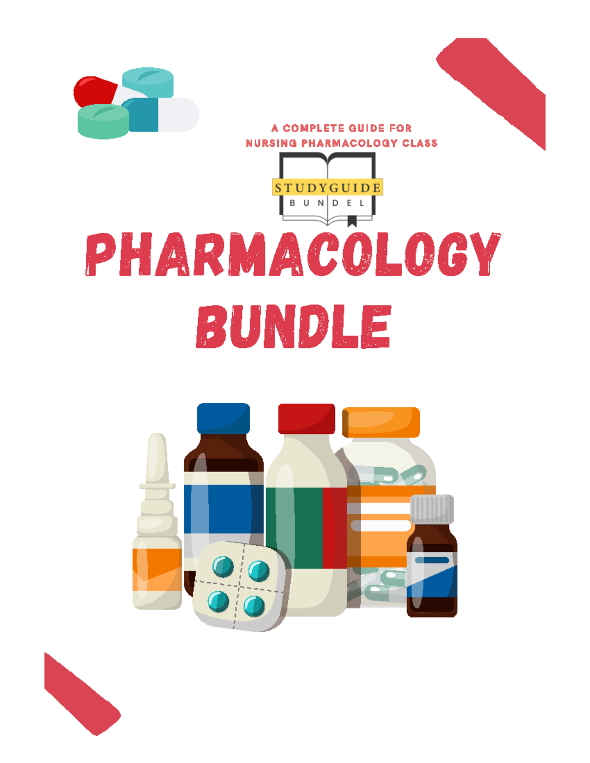 Open Pharmacology Bundle - Pharmacology Bundle N U R S I N G S T O R E ...