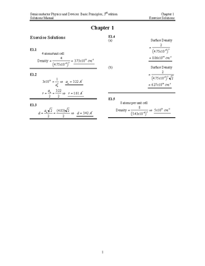 Ch2 - chenming hu - Chapter 2 Mobility 2 (a) The mean free time between collisions using ...
