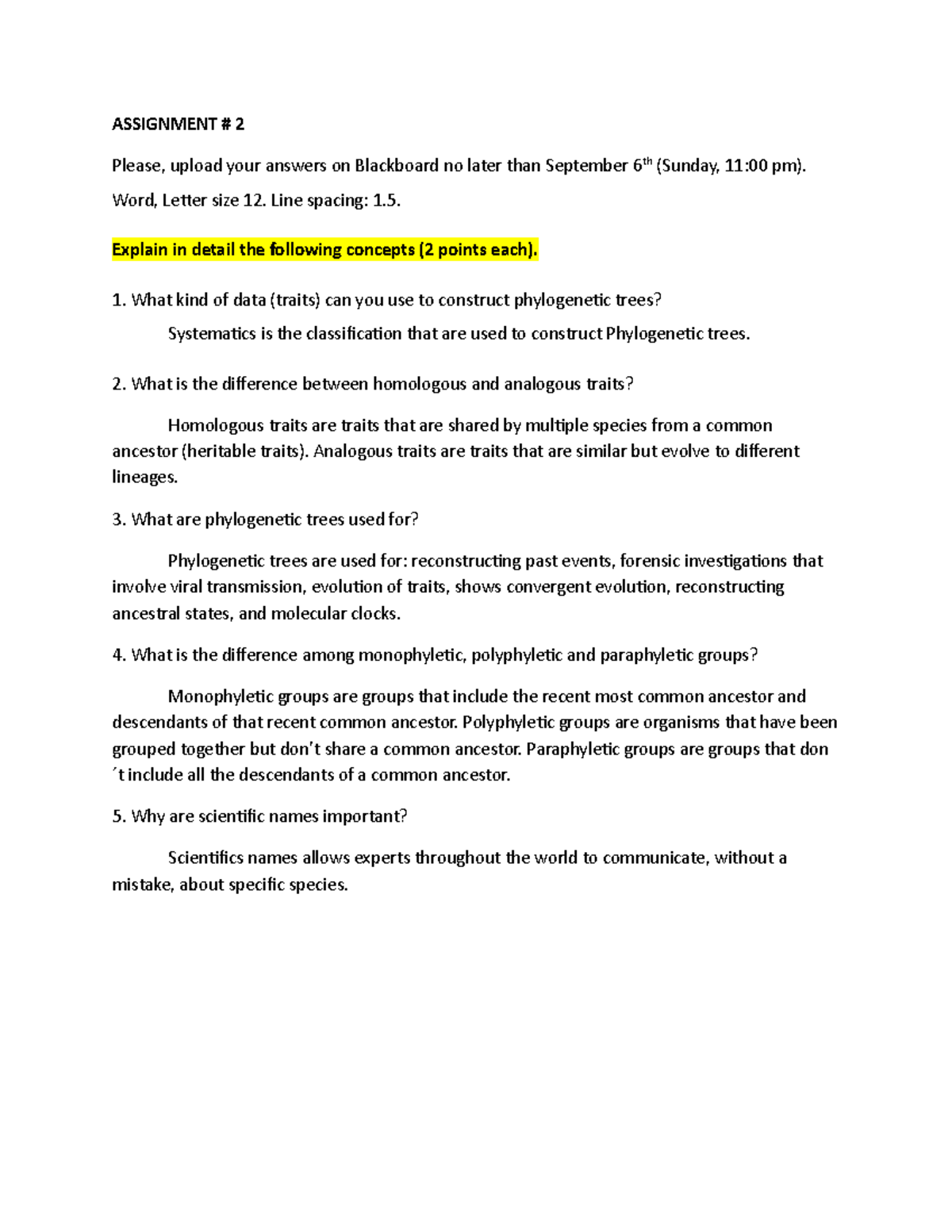 Assignment 2 due on 6 September 2020 - ASSIGNMENT # 2 Please, upload ...