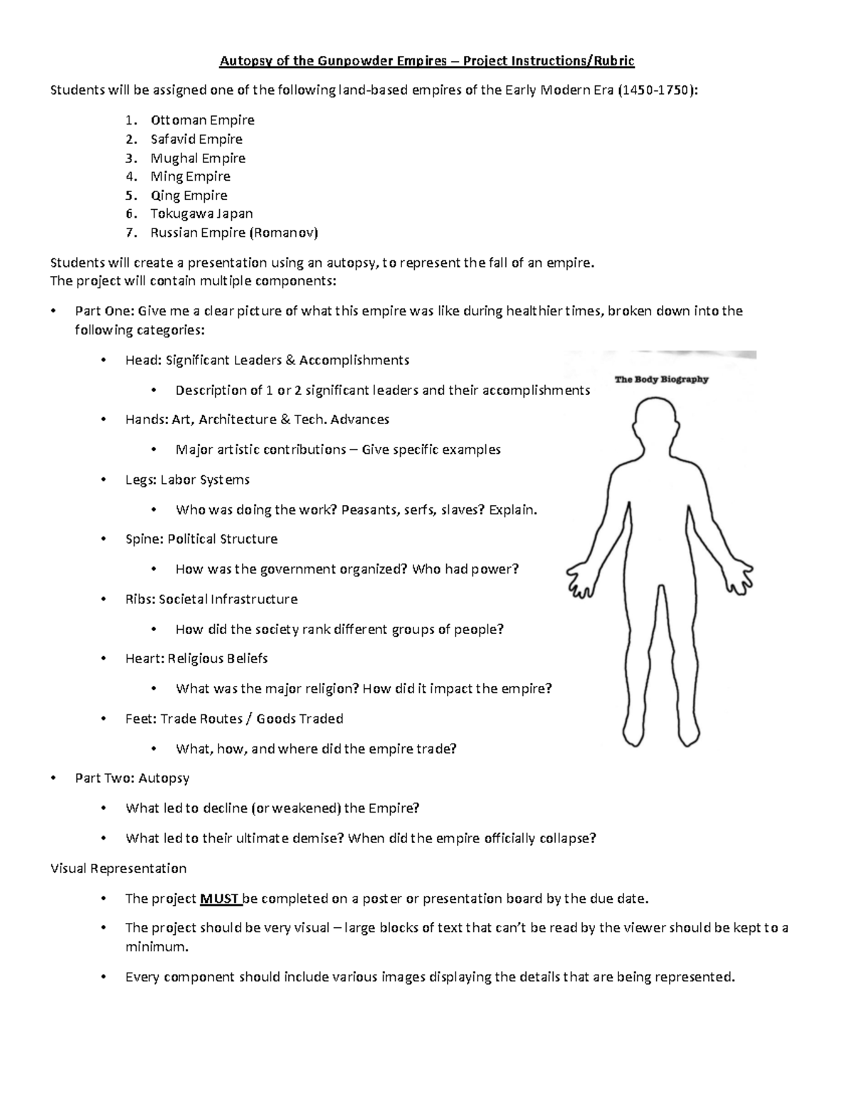 Autopsy Instructions ...