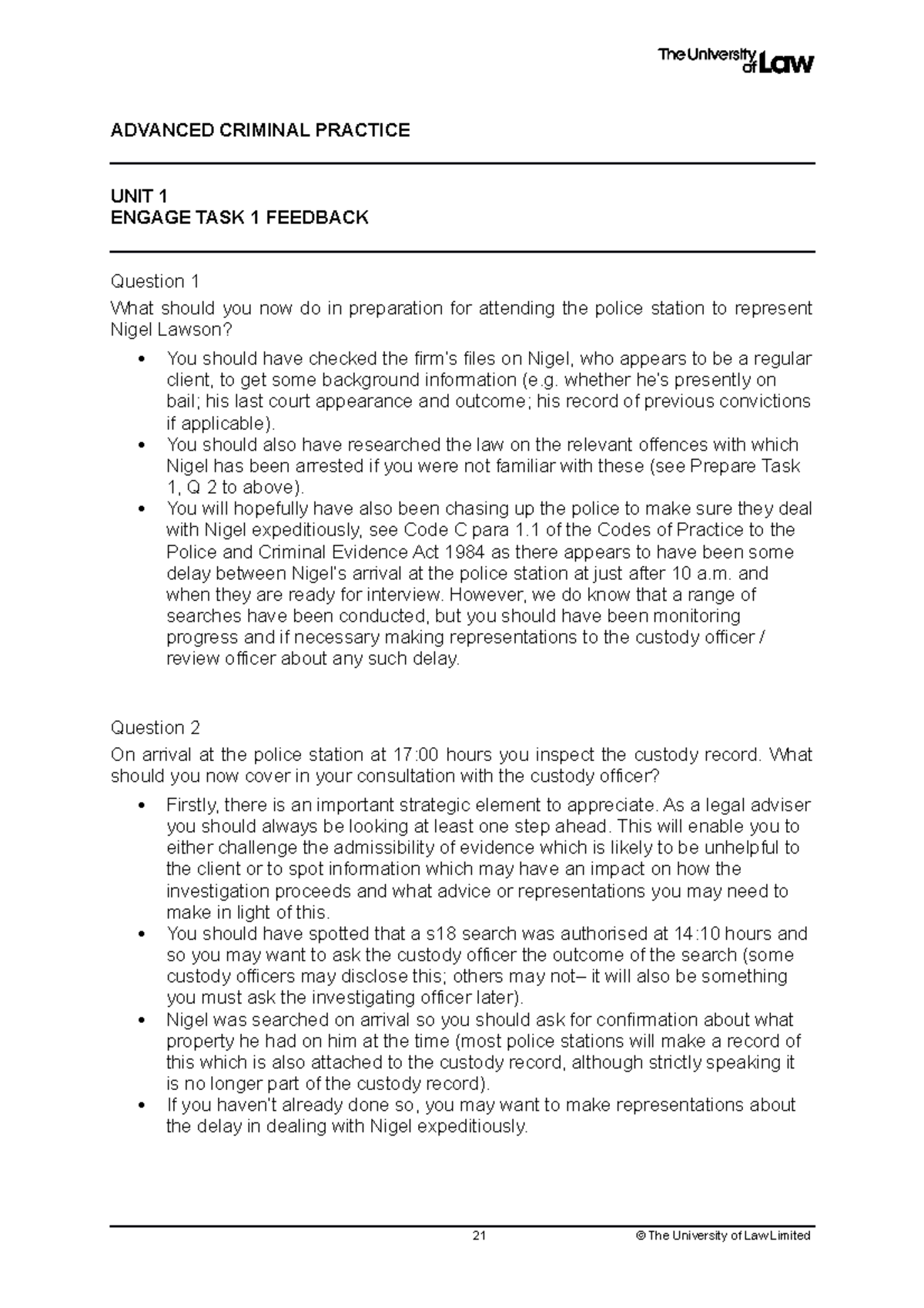 2223 sqep acp u01 ce02 engage task 01 attendance feedback - Studocu