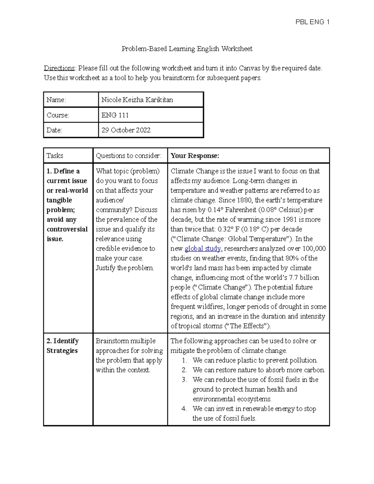 Nicole Karikitan's ENG 111 PBL - PBL ENG 1 Problem-Based Learning ...