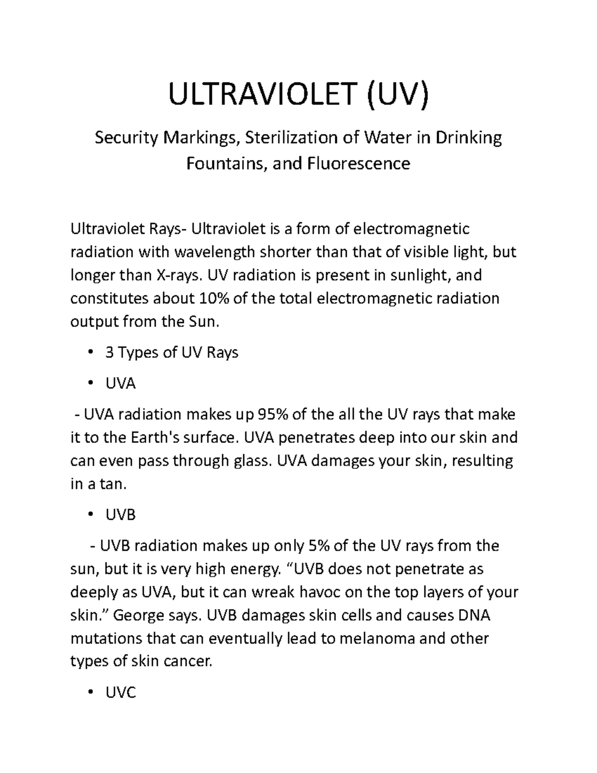 Ultraviolet - DESIGN - ULTRAVIOLET (UV) Security Markings ...