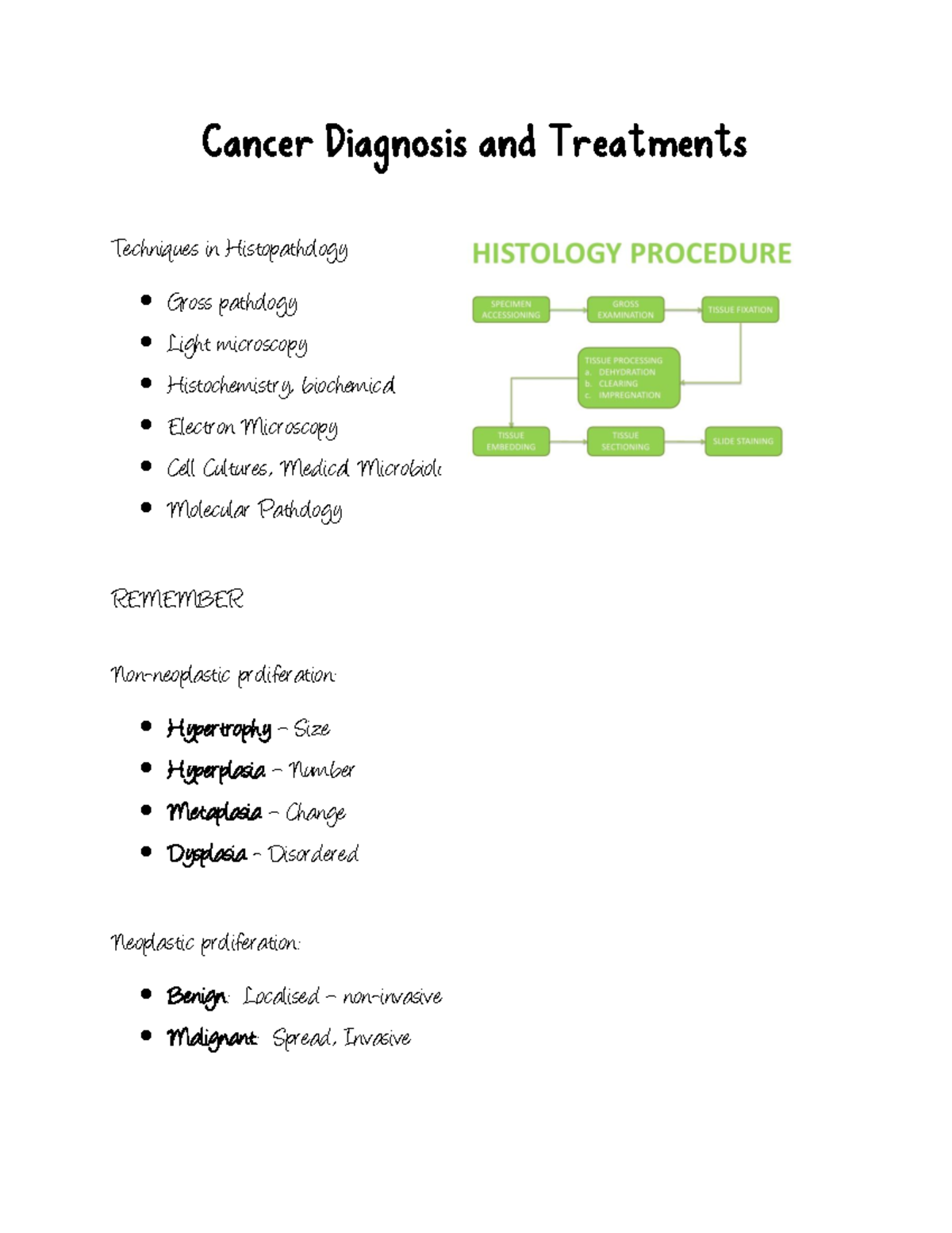 Cancer Diagnosis and Treatments - Cancer Diagnosis and Treatments ...