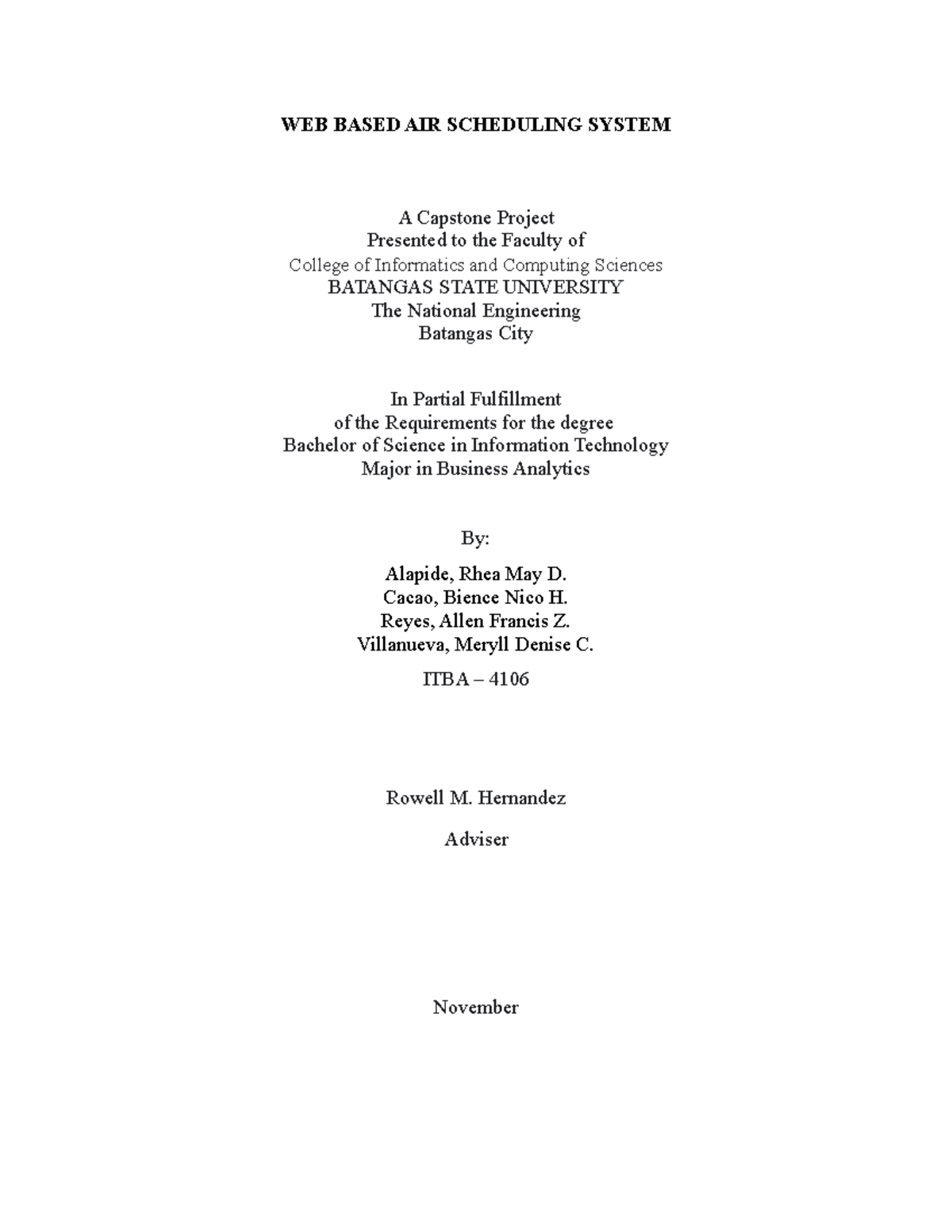 Local media 2630271084823078149 - WEB BASED AIR SCHEDULING SYSTEM A Capstone Project Presented ...