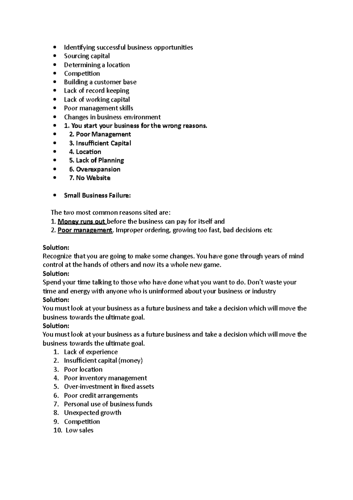 C1 - Comm - ̈ Identifying successful business opportunities ̈ Sourcing ...