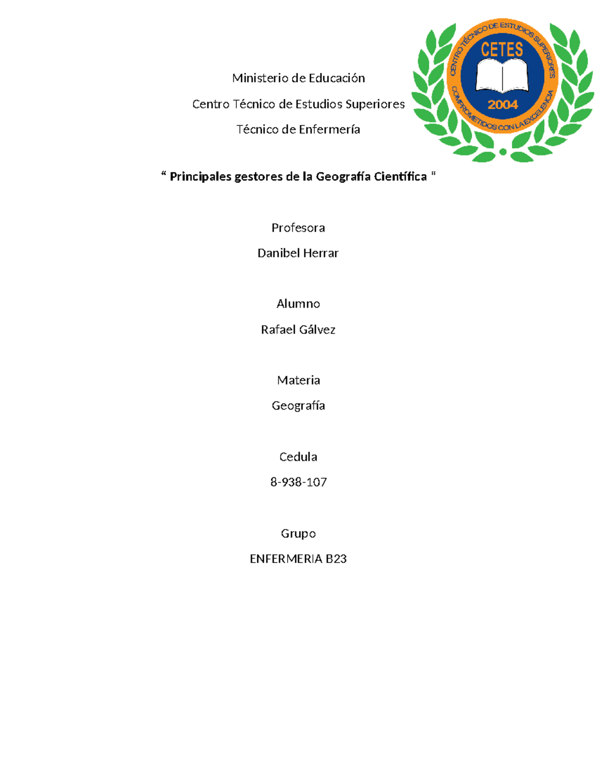 Biografía de Carl Ritter y sus aportes a la Geografía - Ministerio de ...