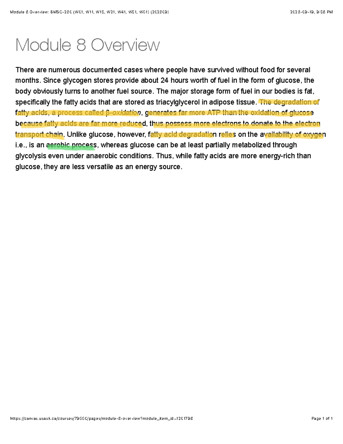 Module 8 - Fall Term 1 (online) - Module 8 Overview: BMSC-230 (W01, W11, W15, W21, W41, W51, W61 ...