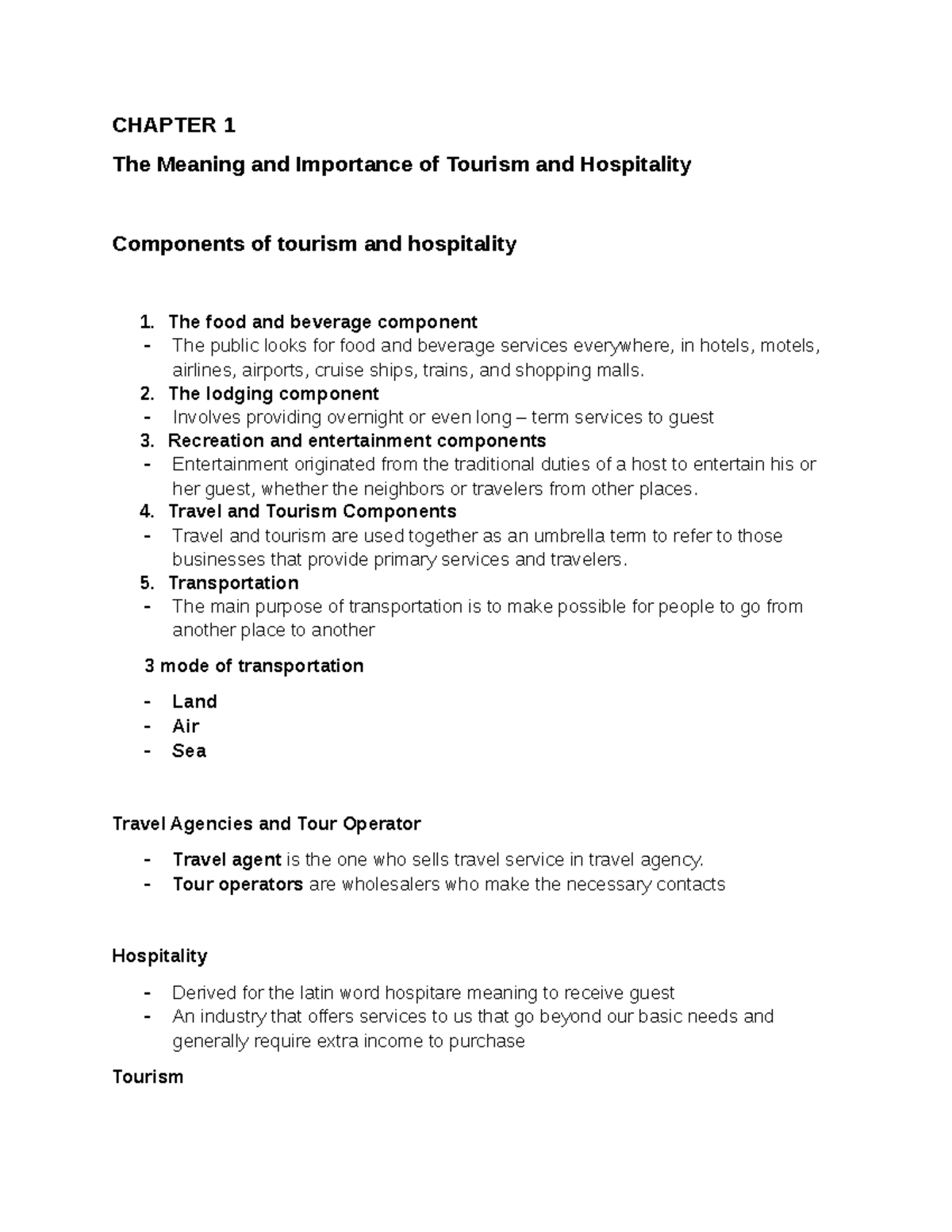 Reviewer IN Macro Perspective - CHAPTER 1 The Meaning and Importance of ...