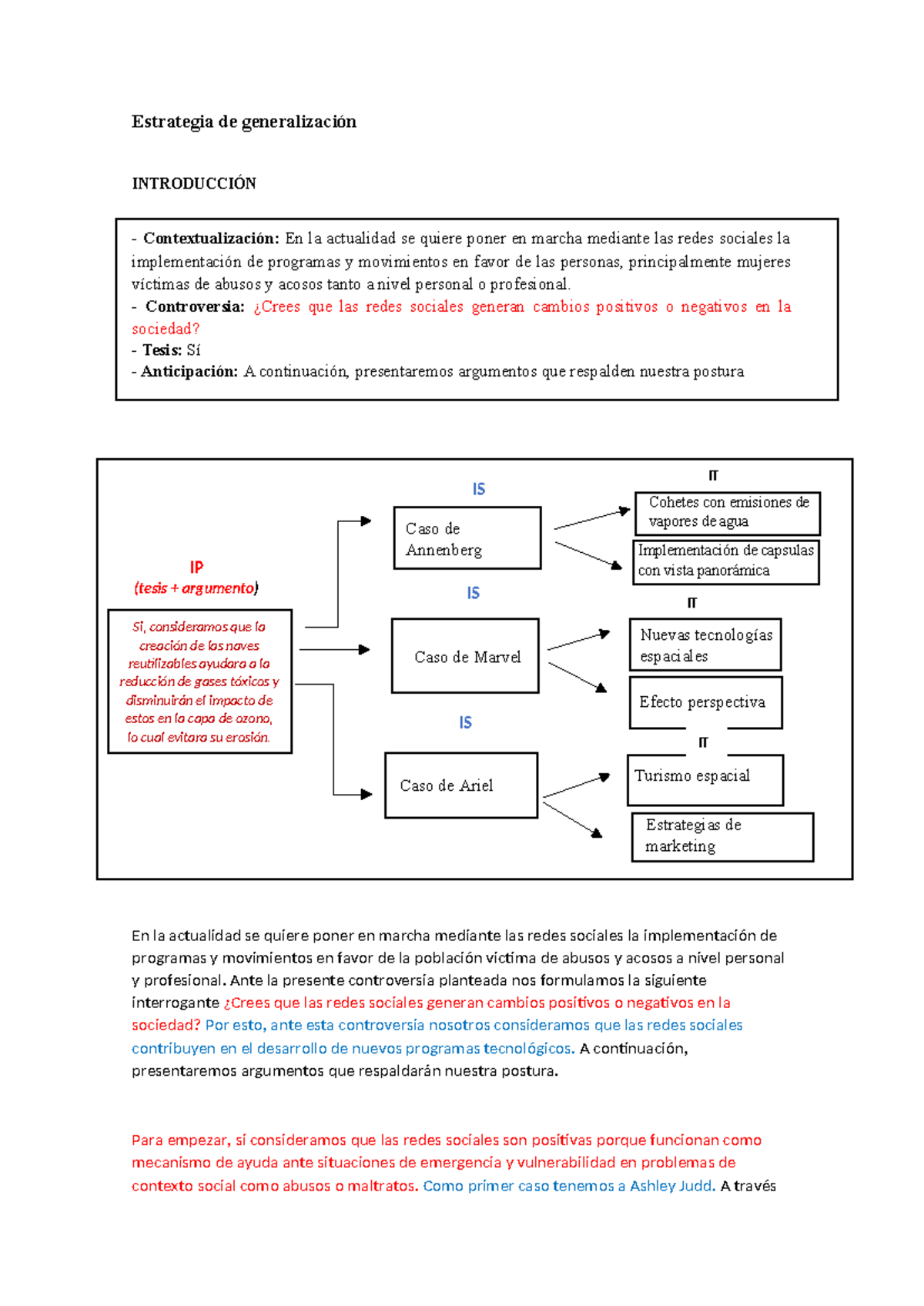 Estrategia de generalización 2023 1 - Estrategia de generalización ...