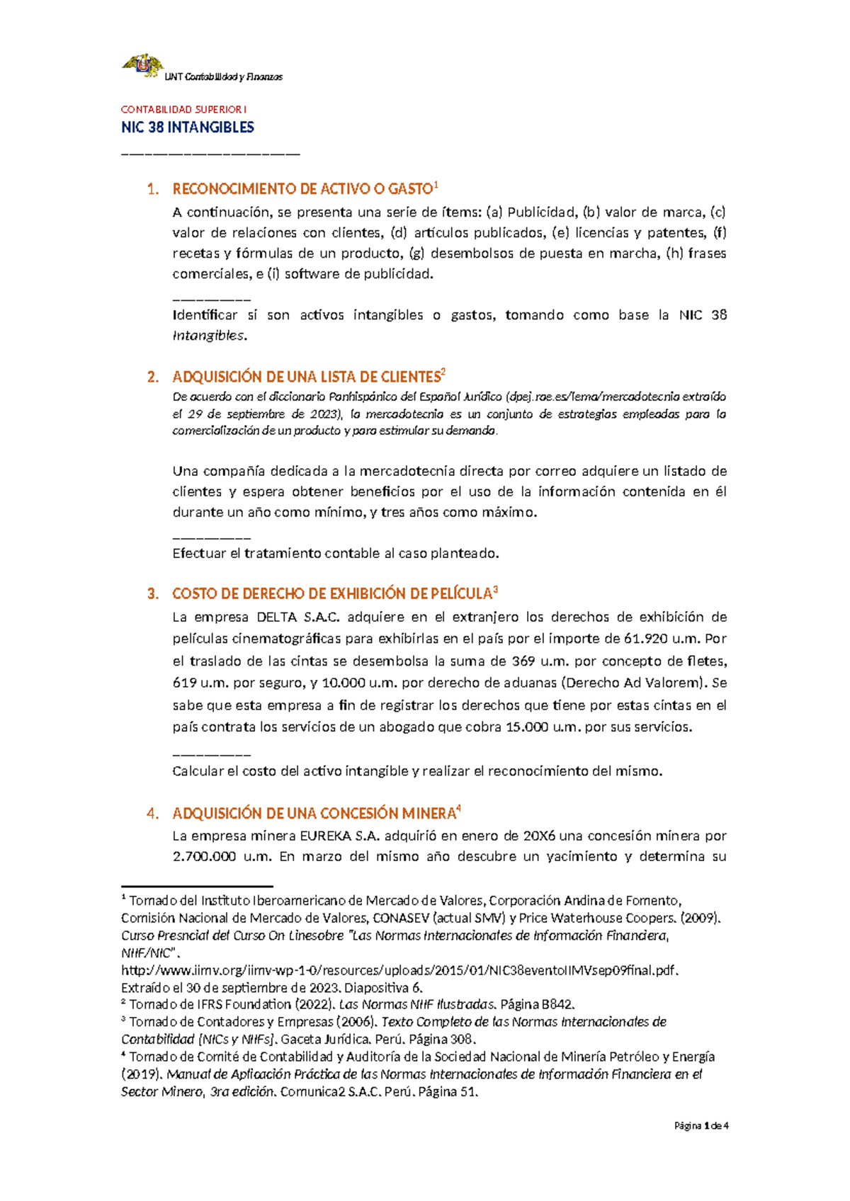 S06 NIC 38 Intangibles - 2024 II - CONTABILIDAD SUPERIOR I NIC 38 ...