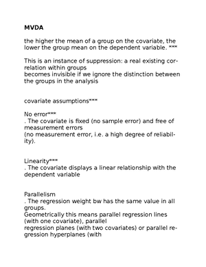 MVDA 2021 Exercise Book - Copy - Table of contents MVDA Exercise book ...