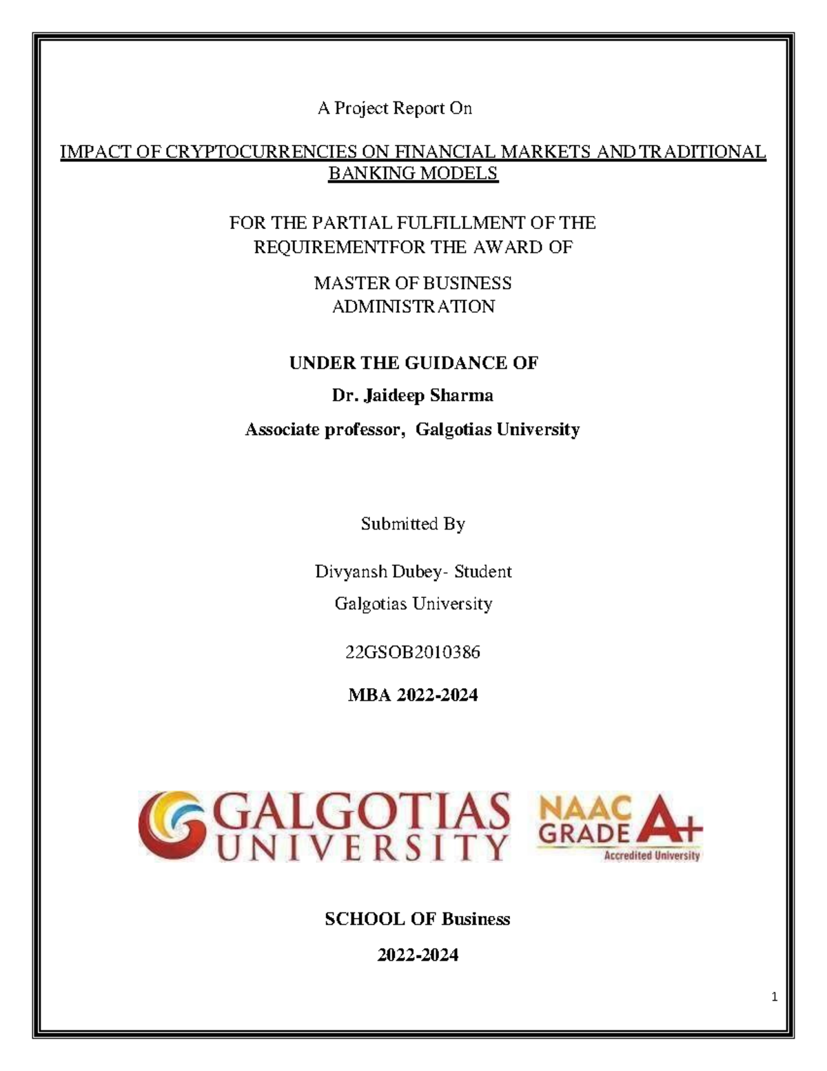 Divyansh Dubey Master Thesis Report with Plagiaris 240420 111655 - A ...