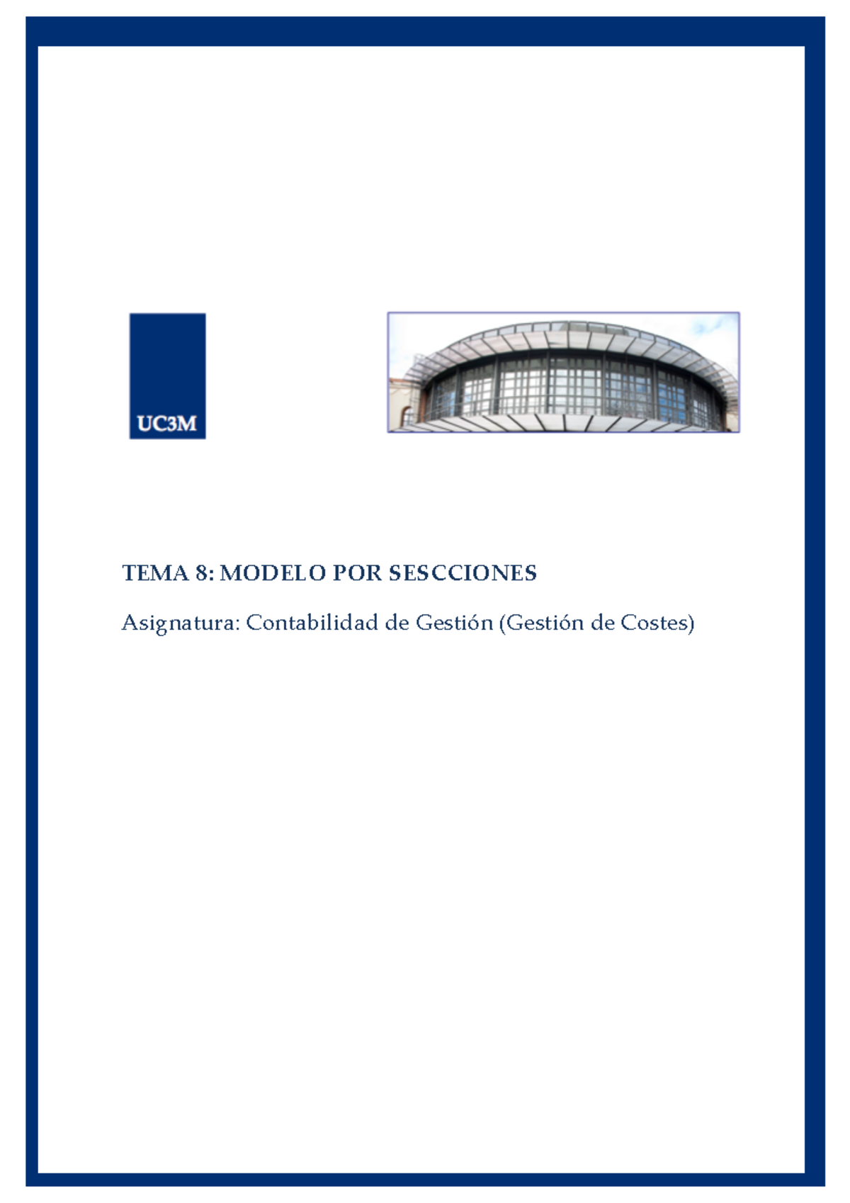 TEMA 8 (Ejercicios Modelos por Secciones) - Autor:ManuelNúñez Módulo ...