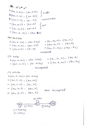 Unit -4 Work Sheet-1 - worksheet for turing machine - Considering the ...