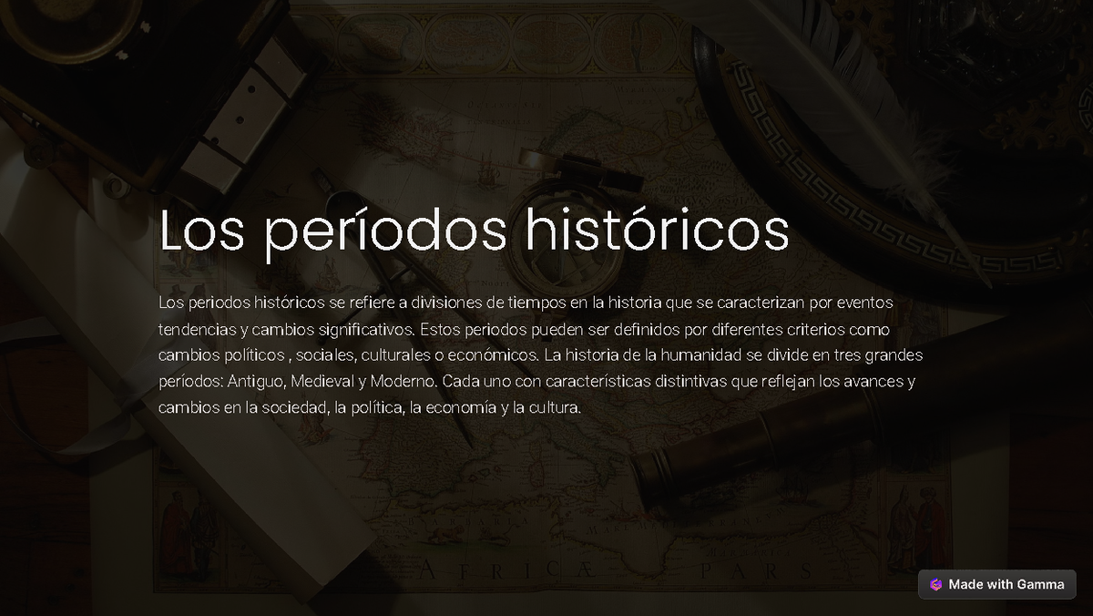 Los-periodos-historicos - Los períodos históricos Los periodos ...