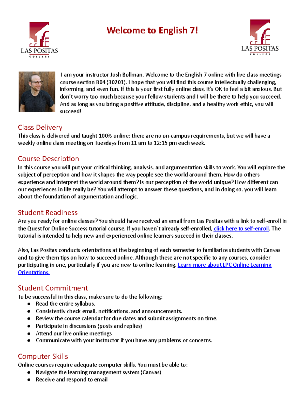 Welcome letter LPC English 7-B04 Spring 2021.docx - Google Docs ...