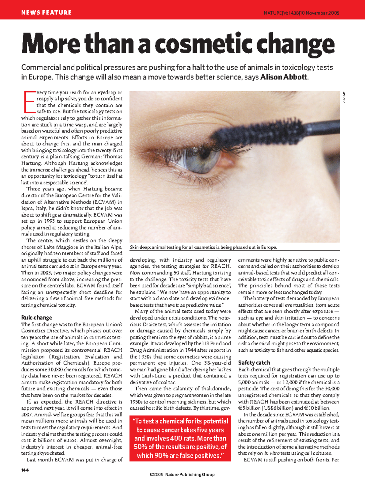 Cosmetic Change - dfsd df - E very time you reach for an eyedrop or ...