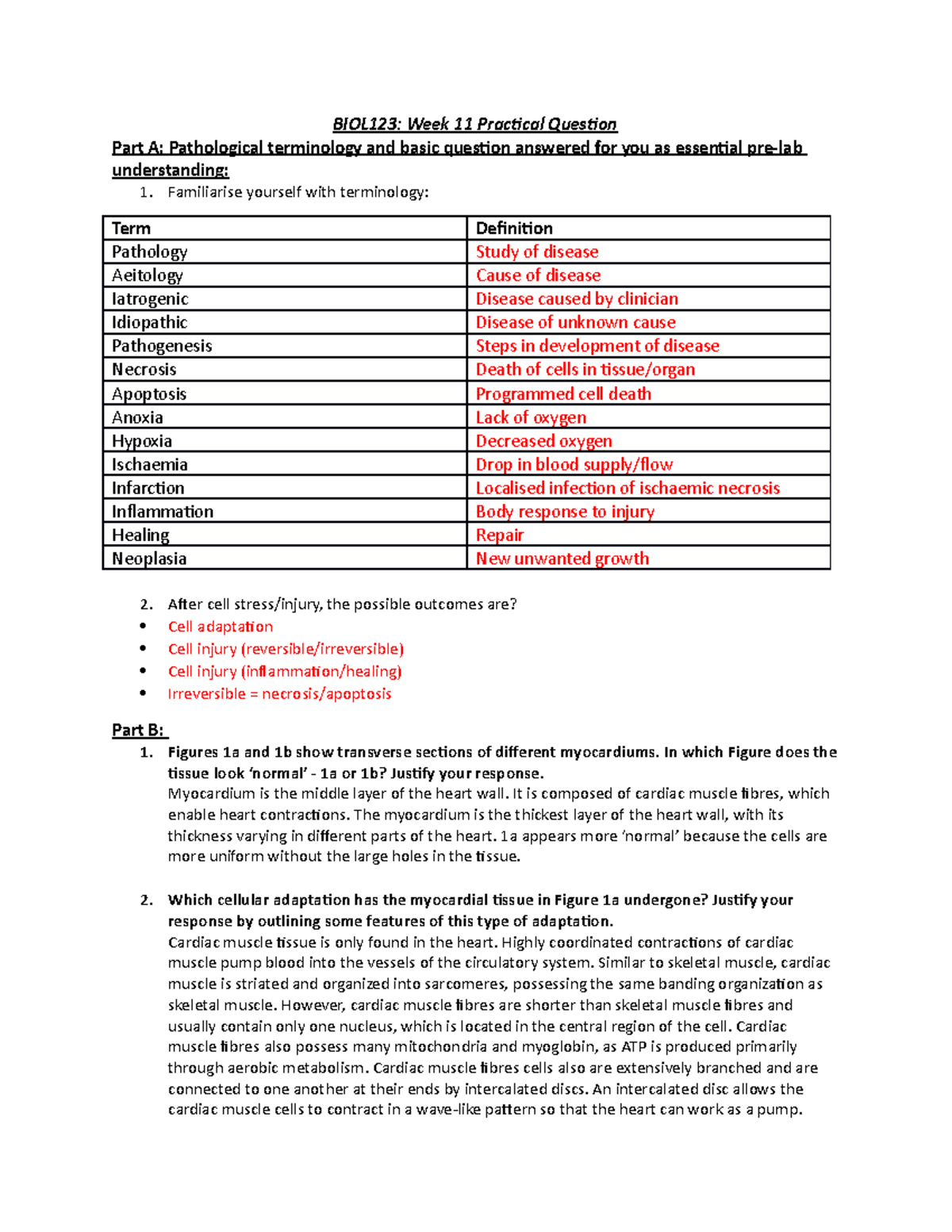 BIOL123 - Practical Week 11 - BIOL123: Week 11 Practical Question Part ...