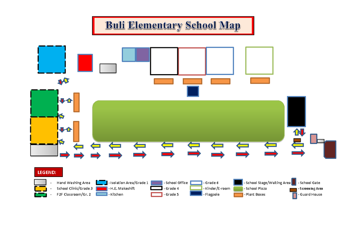 BULI ES MAP - map of buli es - Bacheof of Elementary Education - Hand ...