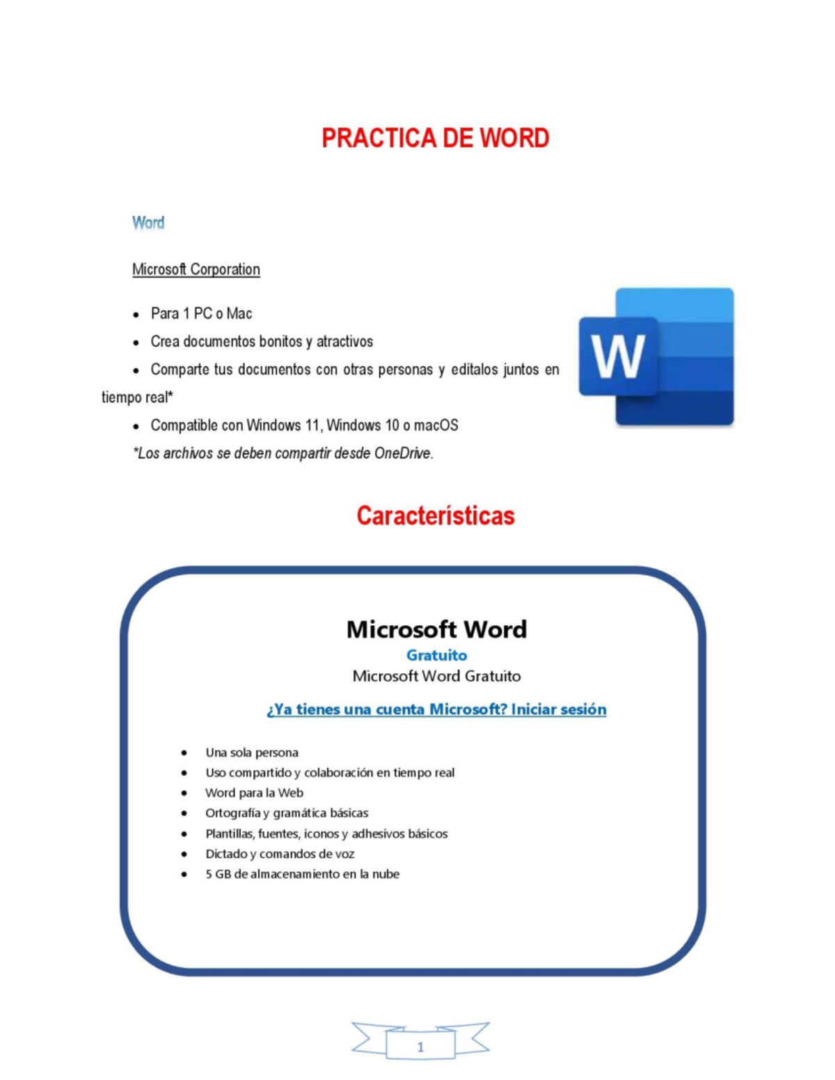 Practica DE WORD - Como trabajar en word - Bases de datos - Studocu