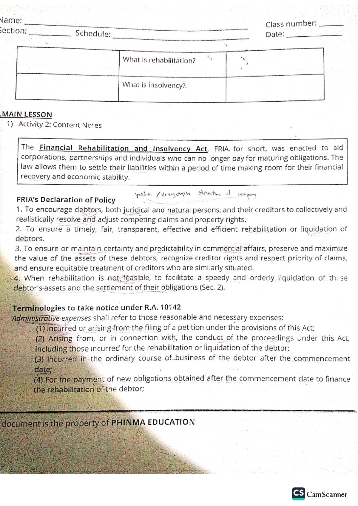 Dayag book handouts - BS accountancy - Studocu