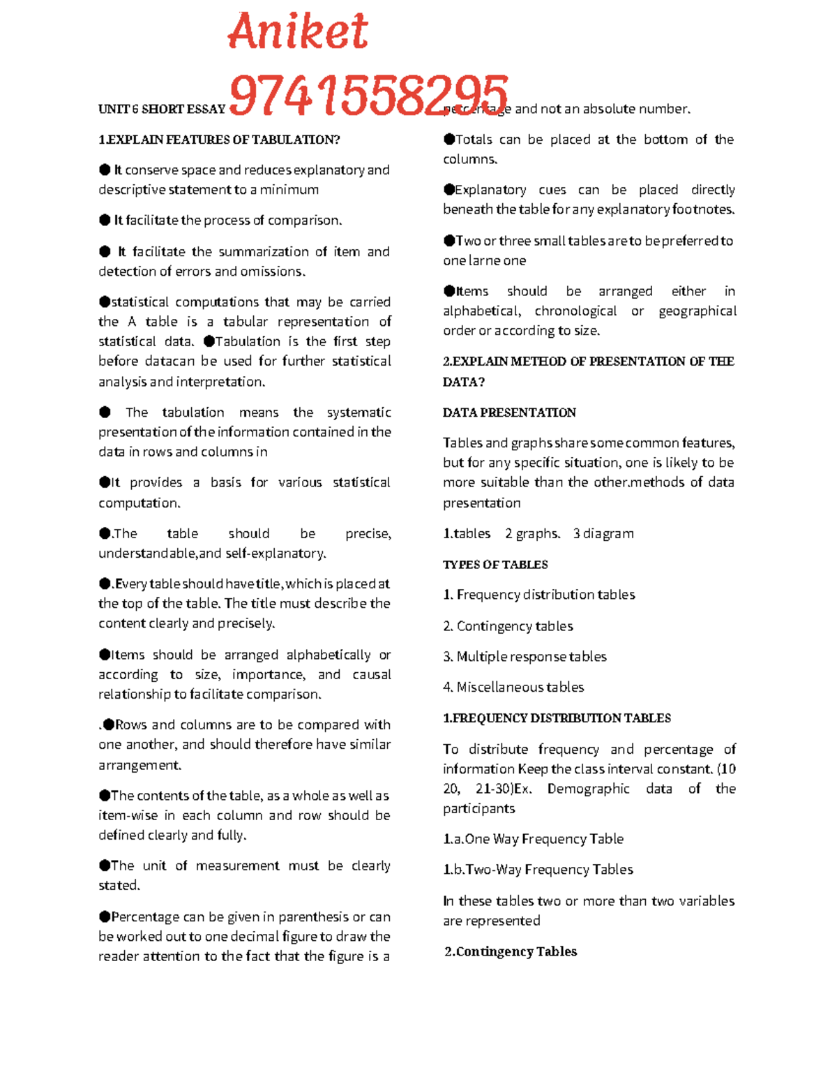 Research cha 6 both - Hsjajw - UNIT 6 SHORT ESSAY 1 FEATURES OF ...