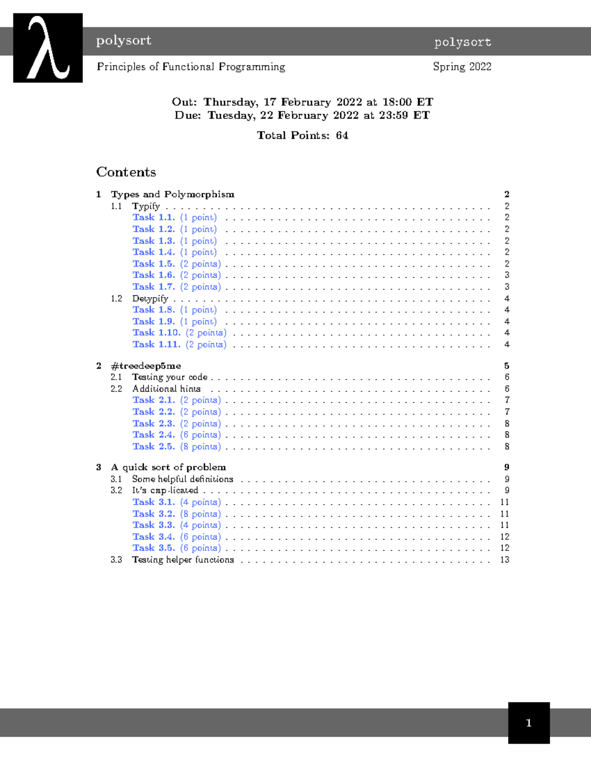 Polysort - polysort polysort Out: Thursday, 17 February 2022 at 18:00 ...