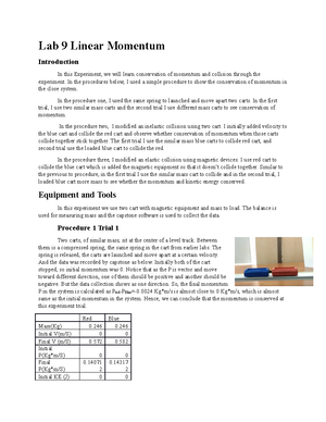 Lab 4 - physic lab - Lab 4 Coplanar Forces Abstract In this lab, we are ...