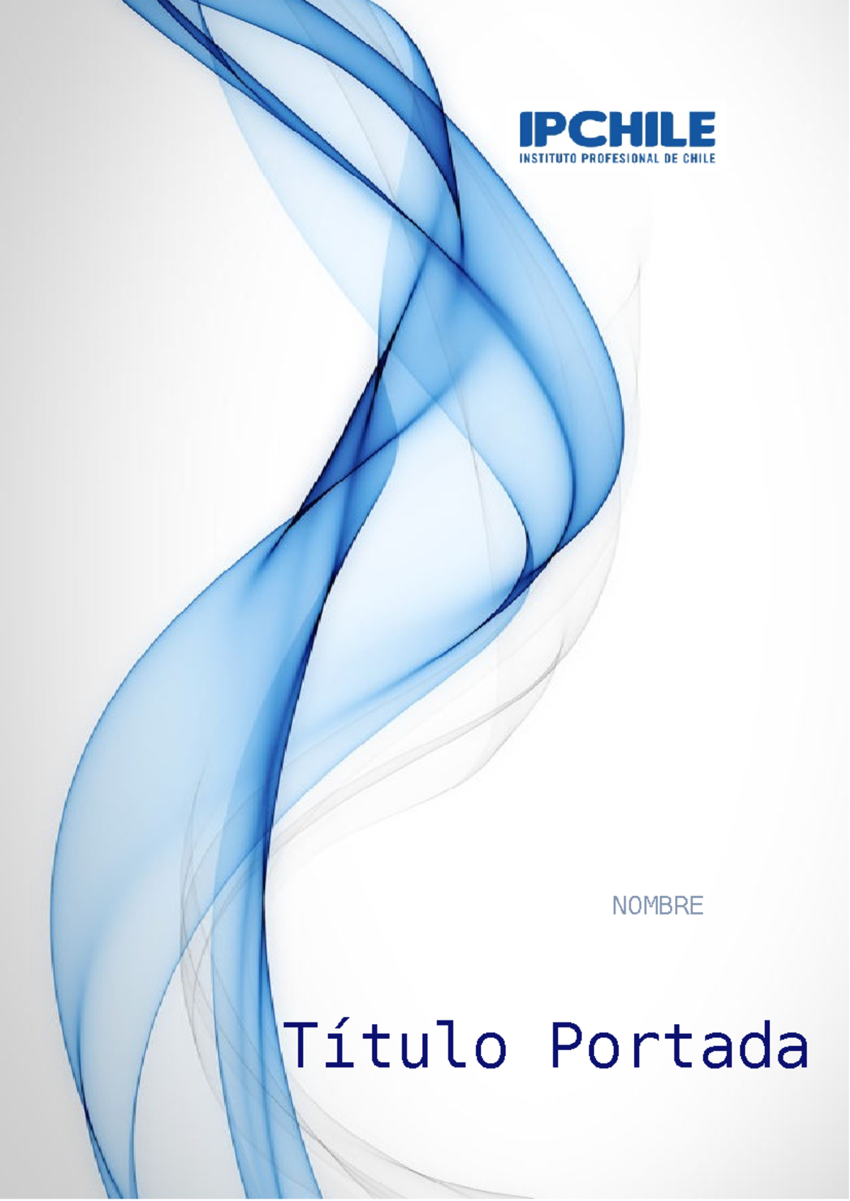 Sugerencia portada Informe Ipchile - higiene industr, - Título Portada ...