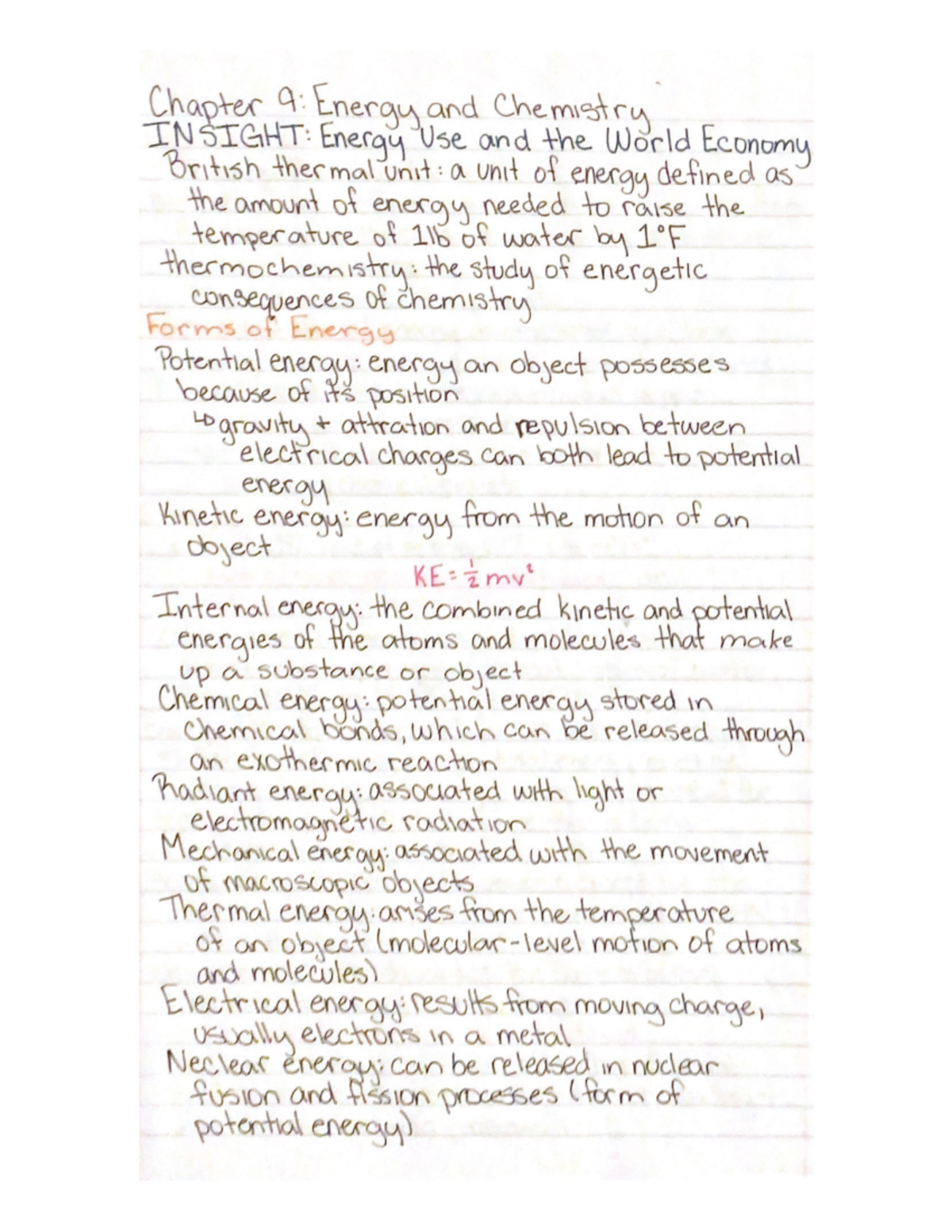 Chemistry 167 Chapter 9 - CHEM 167 - Studocu