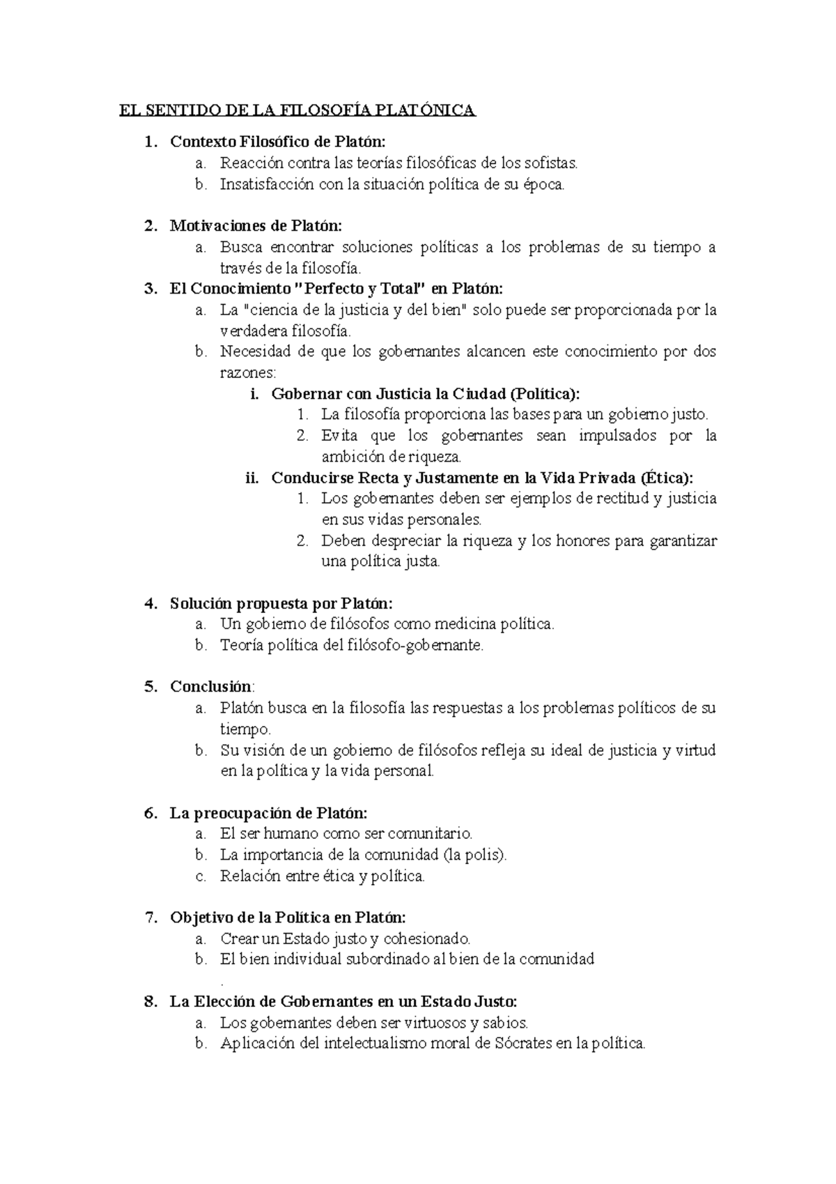 EL Sentit de la filosofia platònica - EL SENTIDO DE LA FILOSOFÍA ...