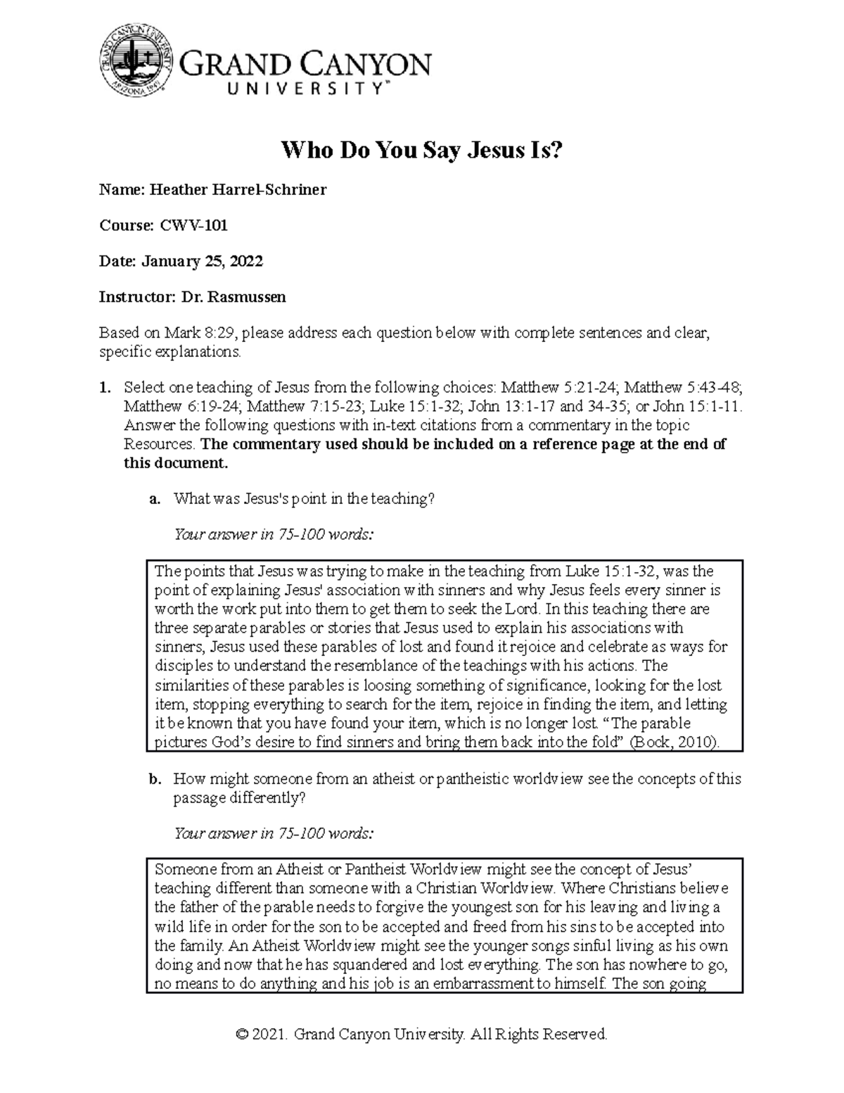 Christian Worldview 101 Topic 4 Who Do You Say Jesus Is Assignment christian-worldview-101-topic-4-who-do-you-say-jesus-is-assignment