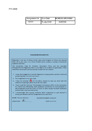 Unisa - University of South Africa - Studocu