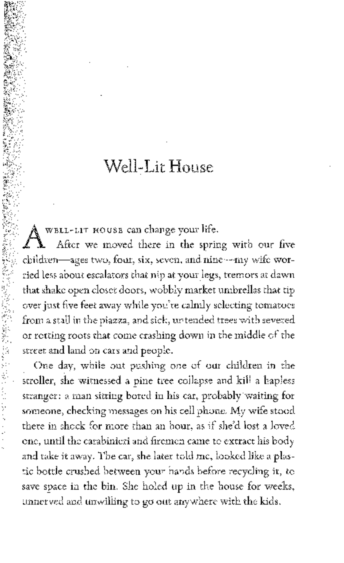 W14 Lahiri Well-Lit House - Well-Lit House A WELL-LIT HOUSE can change ...