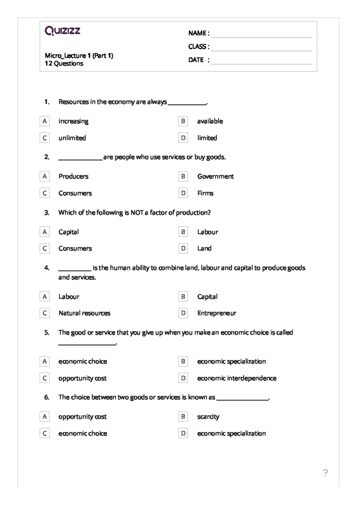 Micro Lecture 1 (Part 1) 810bae8f6a9e86f07f2292a3bf410387 - Micro ...